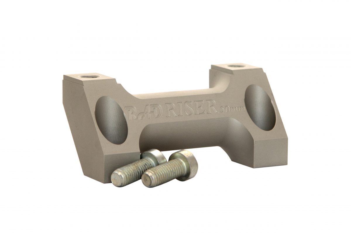 RAD Riser 50mm - Rad Hard Chroming